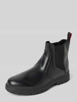 HUGO BOSS Chelsea Boots aus Leder mit Zugschlaufe Modell Ryan