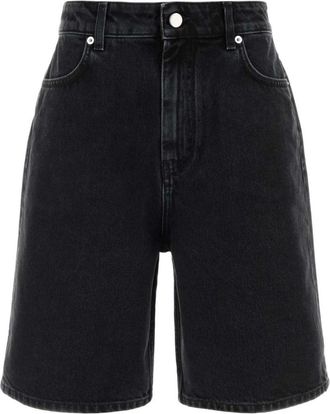 Loulou Studio Femme, Shorts, Noir, Taille: W27 Isu Bermuda Shorts