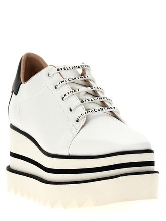 Stella McCartney Womens Bicolor Polyethylene Wedge Sandals