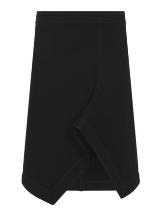 Christophe Lemaire Jupe Midi - Noir