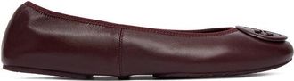 Tory Burch Tory Burch Ballerinas Reva 174536 Dunkelrot