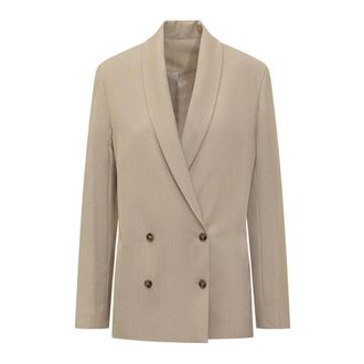 Loulou Studio Femme, Vestes, Beige, Taille: 36 FR Minka Jacket