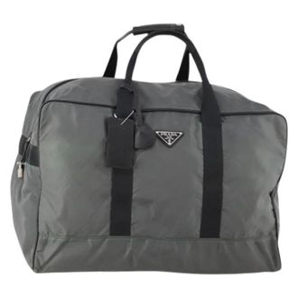 Prada Pre-owned Vintage Boston Bag - - Pre-owned - Damen - Grau - ONE SIZE