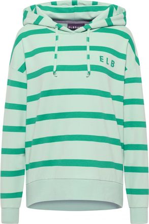 Elbsand Marvi Damen Hoodie, Pullover mit Kapuze und Schlitzen, locker geschnitten