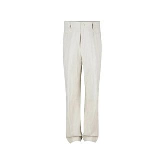 Dries Van Noten Pencks Pants - - Trousers - Herren - Wei&szlig; - M