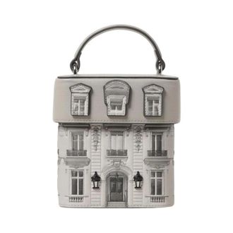 Karl Lagerfeld House Bag Crossbody - Einzigartiges Design - - Bags - Damen - Grau - ONE SIZE