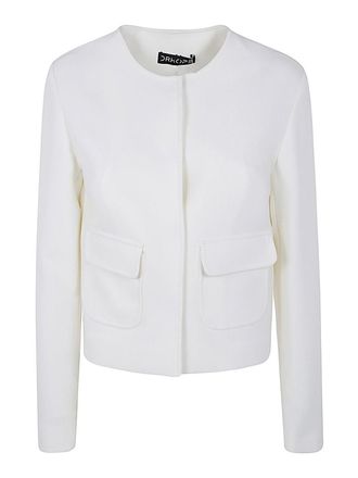 DRHOPE Veste Casual - Blanc
