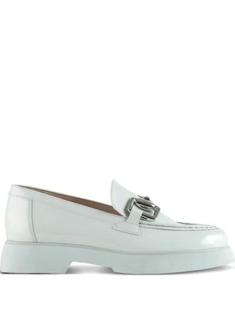 Högl Max Horsebit-Loafer aus Lackleder - Blau