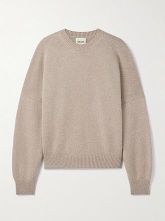 Khaite Pull Oversize En Cachemire Margaux - Neutres