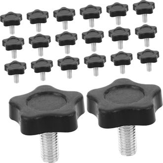 Angoily 20 Stück Höhenverstellbare Füsse Für Möbel Tischbeine Tischfüße Höhenverstellbar Schraubfüße Verstellbar Füße Für Möbel Verstellbar Furniture Leveling