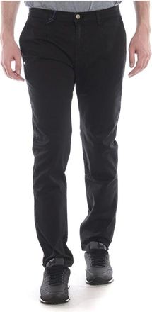 Daniele Alessandrini Homme, Pantalons, Noir, Taille: W36 Chinos