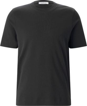 Gran Sasso Homme, Tops, Noir, Taille: XL T-Shirt Classique &agrave; Col Rond