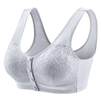Generic Soutien-gorge push-up sans armatures pour femme - Gros seins - Maintien solide - Élégant - Bords ondulés - Séduisant - Rafraîchissant - Léger pour un 