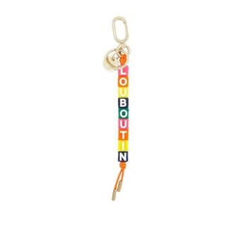 Christian Louboutin unisex, Accessoires, Multicolore, Taille: ONE Size Beaded Keyring