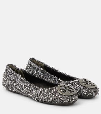 Tory Burch Verzierte Ballerinas Minnie Travel