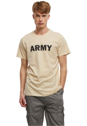 Brandit Army T-Shirt, Farbe: beige, Gr&ouml;&szlig;e: XXL