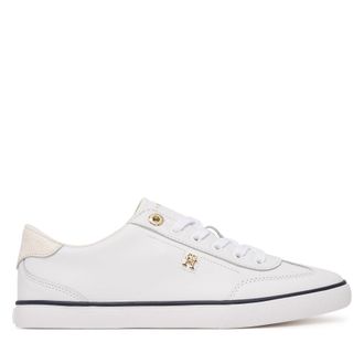 Tommy Hilfiger Sneakers Tommy Hilfiger Th Chic Low Profile Vulc FW0FW09104 Wei&szlig;