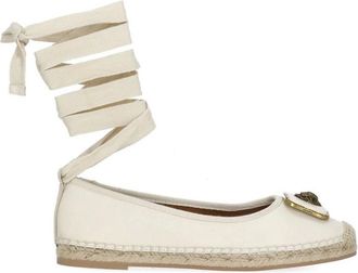 Kurt Geiger Femme, Chaussures, Beige, Taille: 39 EU Pimlico Tie Ballet