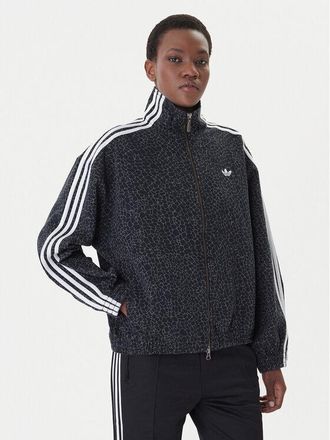 adidas Jeansjacke Firebird Aop KD8809 Grau Oversize