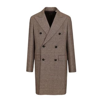 Burberry Denbury Tailored Coat - - Coats - Herren - Beige - M