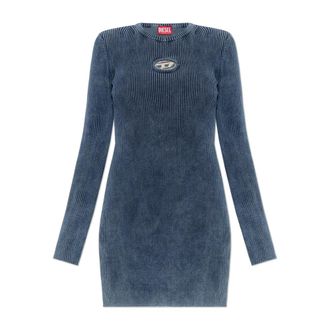 Diesel M-Anchorage-Ls Kleid - - Dresses - Damen - Blau - M