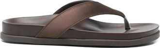 Ancient Greek Sandals Femme, Chaussures, Brun, Taille: 41 EU Charys Satin Flip-Flop