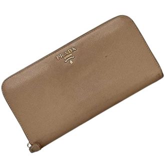 Prada Pre-owned Vintage Metal Wallet - - Pre-owned - Damen - Beige - ONE SIZE
