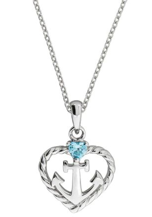 Firetti Kette Herz mit Anker