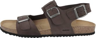 Geox Herren U Sandal Ghita A Sandalen,Dk Coffee,46 EU