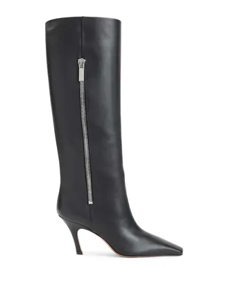 Amina Muaddi Bottes - Noir