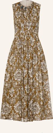 Max Mara Kleid Agile Mit Schmucksteinen braun