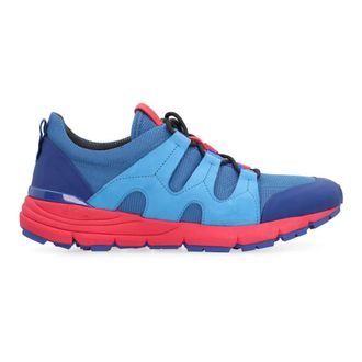 Volta Wildleder Low-Top Sneakers mit Vibram Sohle - - Shoes - Herren - Blau - 42 EU