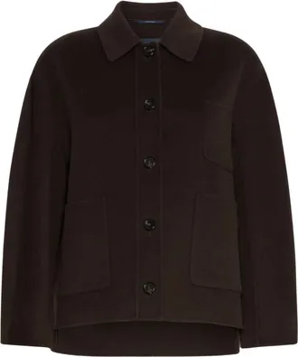 Max Mara Smmcloe Overshirt - Femme - Vestes - Brun - Taille: 36 FR