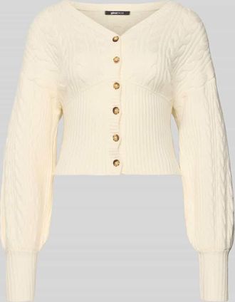 Gina Tricot Strickjacke mit Knopfleiste