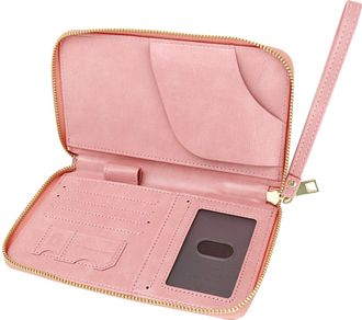 Generic Reisepasshalter F&uuml;r Reisen Frauen,Passh&uuml;lle Mit Multifunktions Kartenf&auml;chern PU Leder | Tragbare Wasserdichte Organizer-Geldb&ouml;rse F&uuml;r M&auml;nner Und Fraue