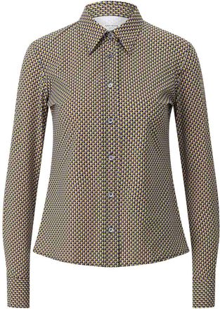 Caliban Skin Like Hemdbluse mit Muster
