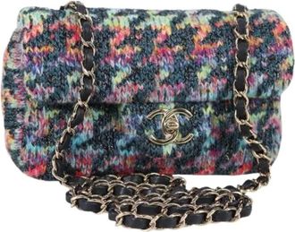 Chanel Sac bandouli&egrave;re vintage en toile Pre-owned - Femme - Pre-owned - Multicolore - Taille: ONE Size