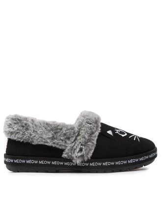 Skechers Hausschuhe Meow Pajamas 33355/BLK Schwarz