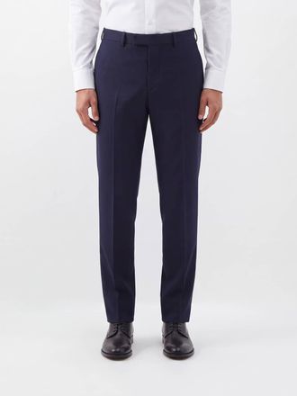 Pantaloni Torino Pantalon chino slim fit en coton stretch avec poches passepoil&eacute;es