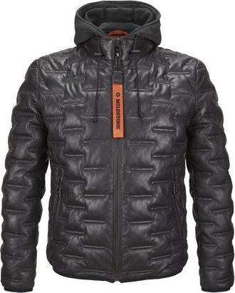 Milestone Lederjacke MSAlonso Herren Bikerjacke Jacke Leder normale Passform