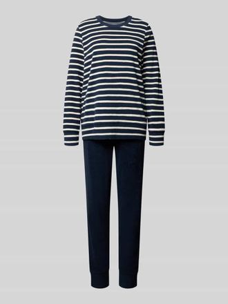 Schiesser Regular Fit Pyjama-Set aus Baumwoll-Mix