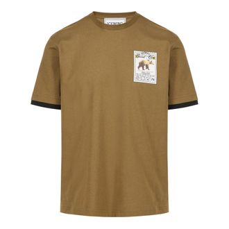 Iceberg Homme, Tops, Vert, Taille: 2XL Social Club T-Shirt