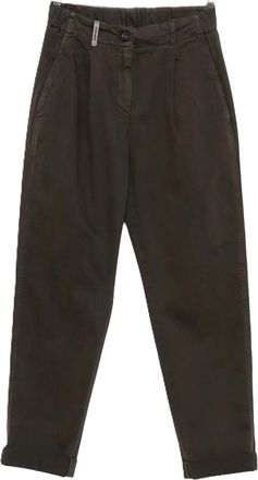 PESERICO Casual Hose - Braun