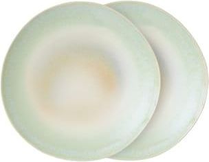 HK Living Assiette 70s ceramics - Vert - Grès émaillé
