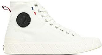 Palladium 77015-116-M Palla ACE Canvas Mid Sneaker, Star White, 39 EU