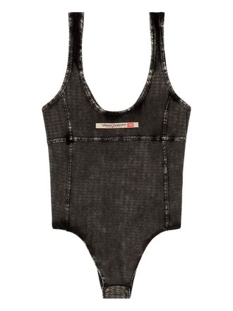 Diesel &Auml;rmelloser Phoebe-Dnm Body - Grau
