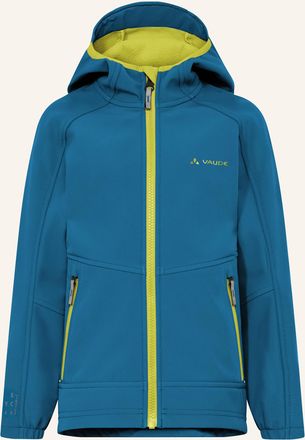 Vaude Softshell-Jacke Kids Rondane Jacket Iv blau