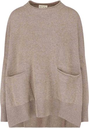 Maryya Pull Col Rond - Taupe