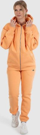 Smilodox Hoodie Eda, Oversize Kapuzenpullover mit seitlichen Taschen, weicher Stoff Strickjacke Relaxed Fit Metallabel Elastischer Stoff Sport Freizeit