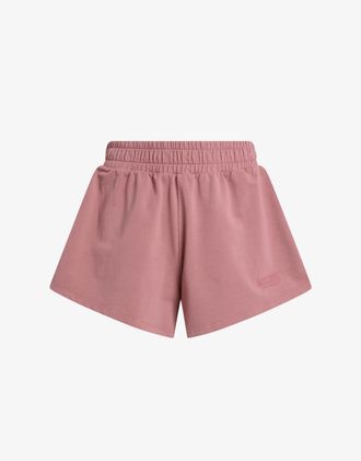 Moschino Short en molleton de coton teint en pi&egrave;ce - Rose